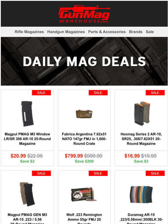 GunMag Warehouse: Surplus Crates Of 7.62x51 NATO Are Here! | Milled