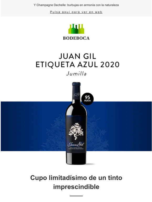 Bodeboca: Juan Gil Etiqueta Azul: nueva añada del vino top de la bodega ...