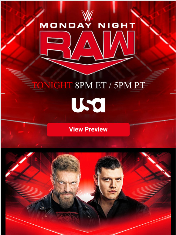 WWE: Raw Preview: Emotions run high as Edge takes on Dominik Mysterio ...