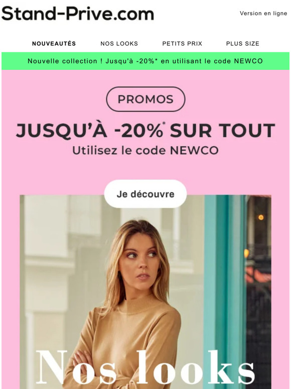 Stand Privé: Nouvelle collection : nouveaux looks phares ! | Milled