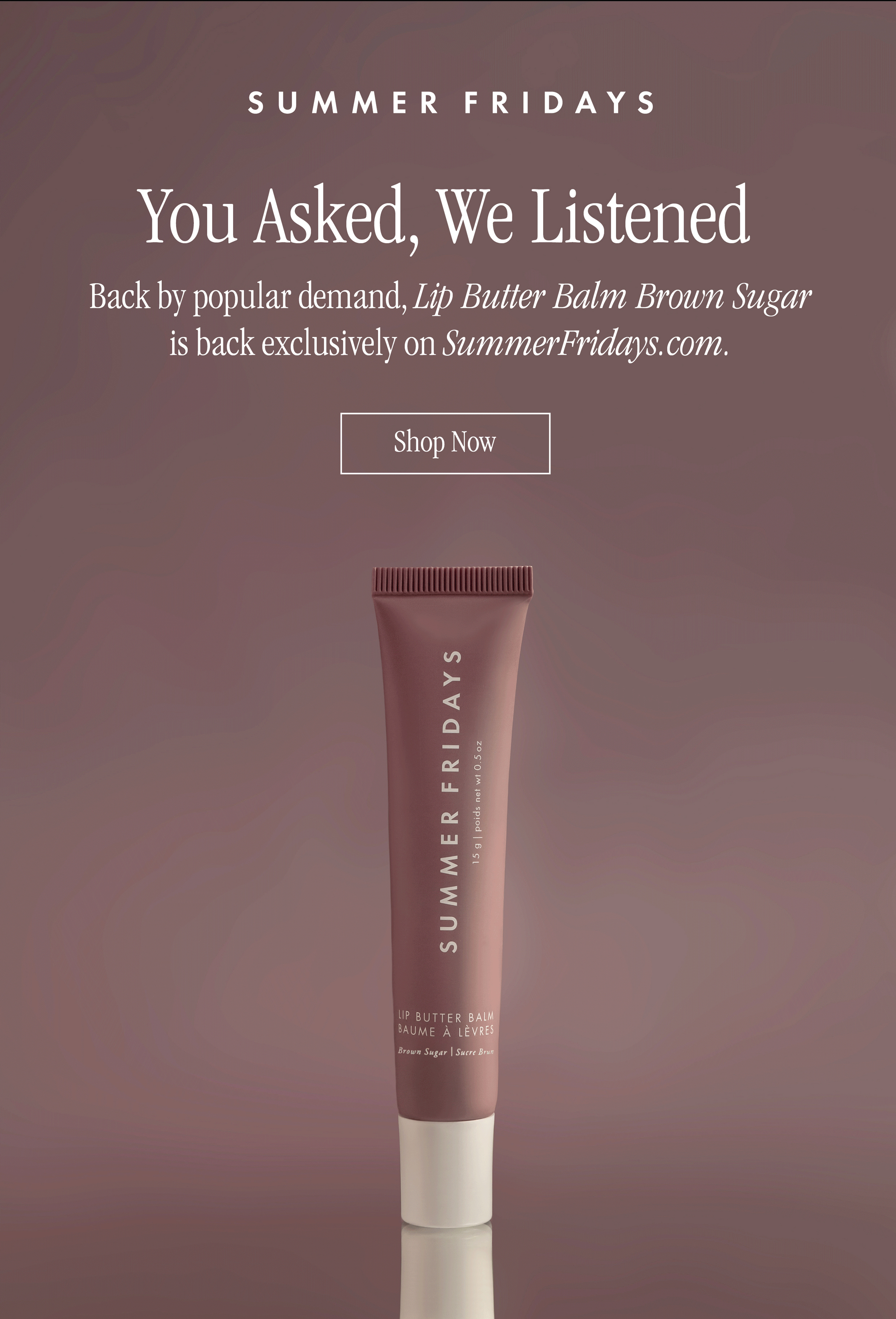 Summer Fridays: Brown Sugar is back! | Milled