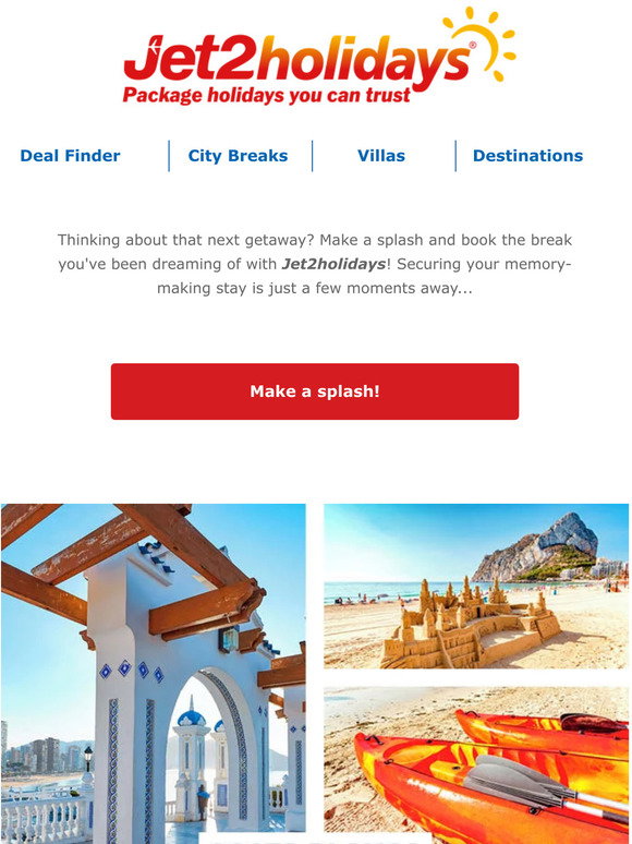 Jet2holidays: Make a splash and book your break this summer | Milled