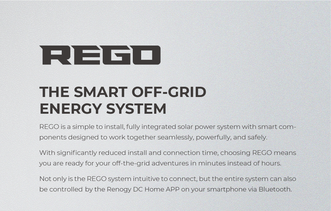 Renogy: Meet our new REGO by Renogy, the smart off-grid energy system ...