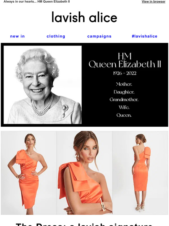 Lavish Alice: The Dress: A Lavish Signature | Milled