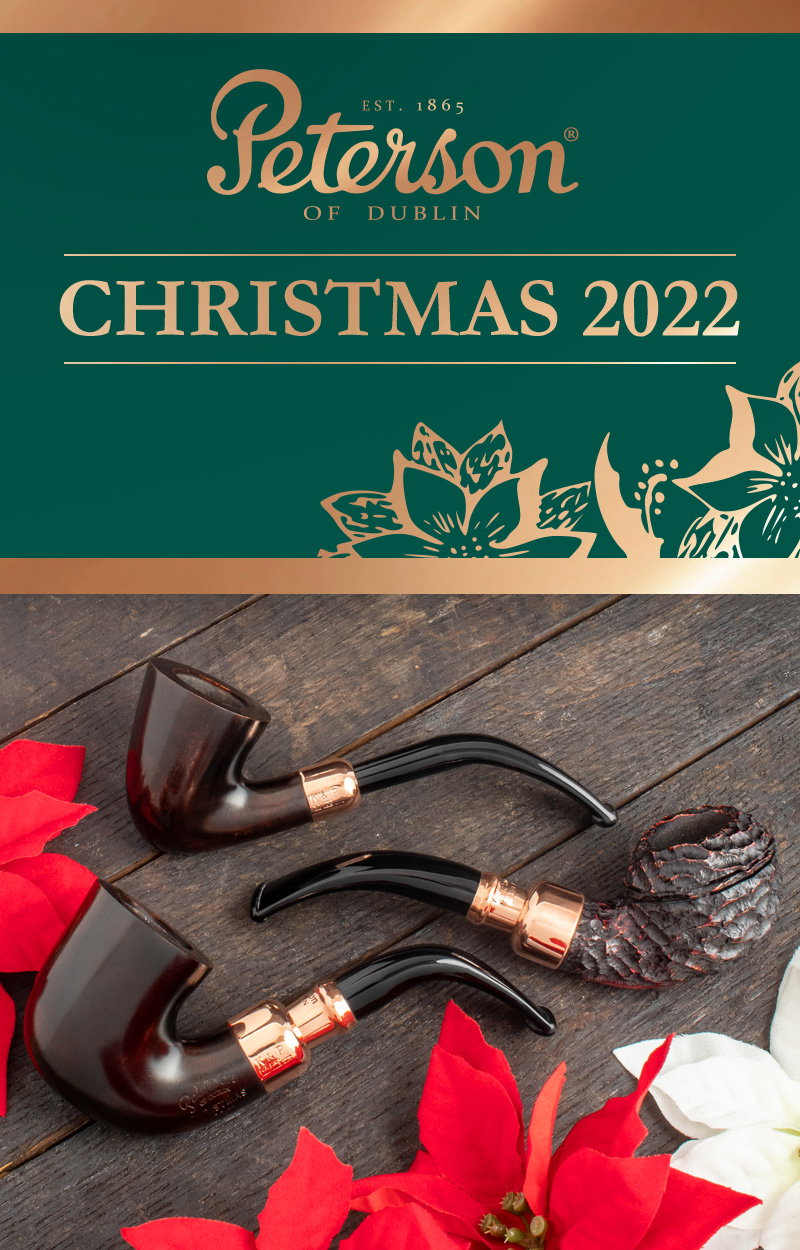 Smokingpipes: Peterson’s Christmas 2022 Pipes | Now Available | Milled