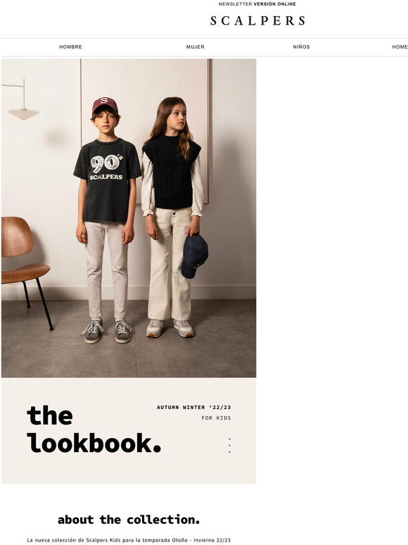 Scalpers: THE LOOKBOOK · New for Kids AW'22/23 | Milled