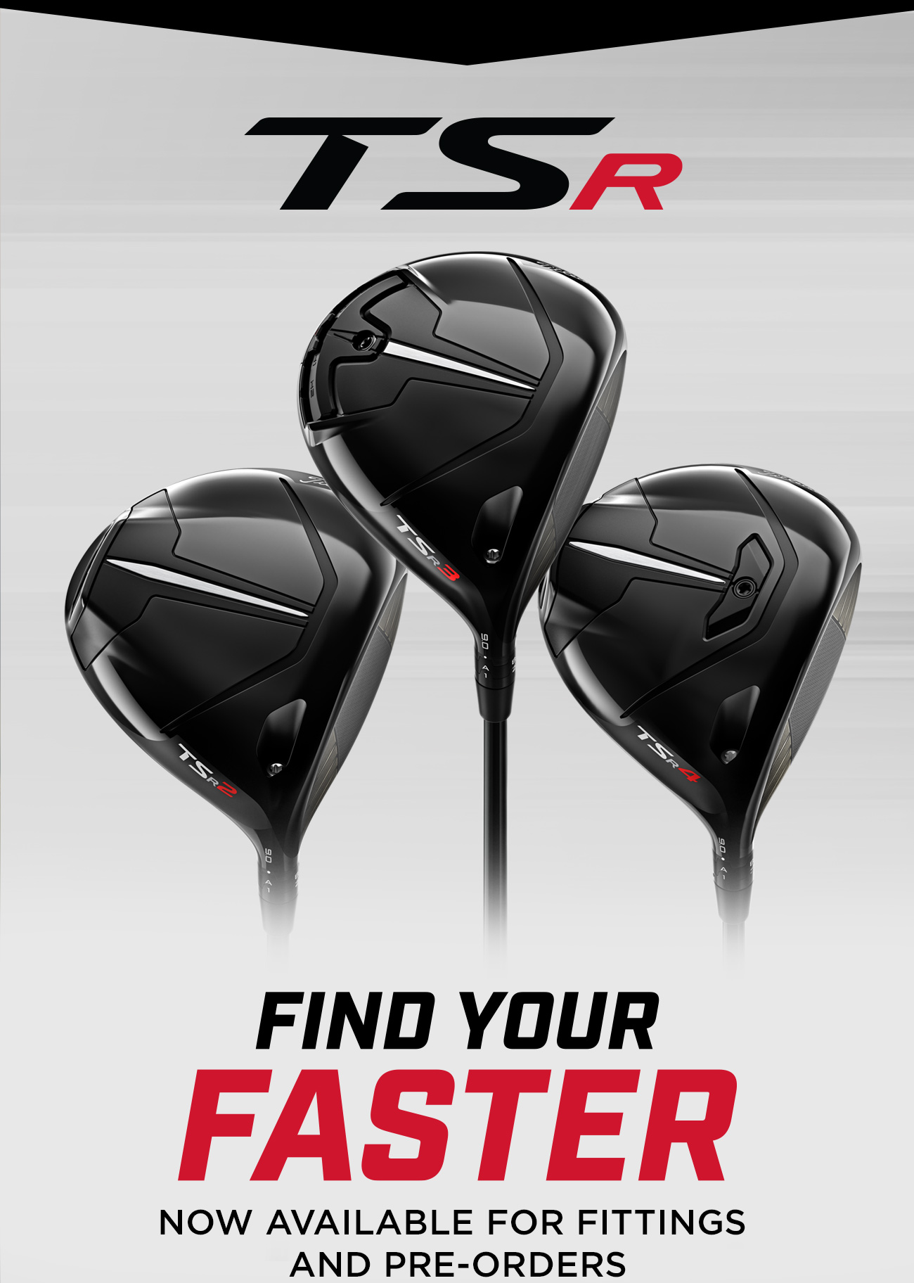 Titleist: All-New TSR Drivers are Now Available for Fittings and Pre ...