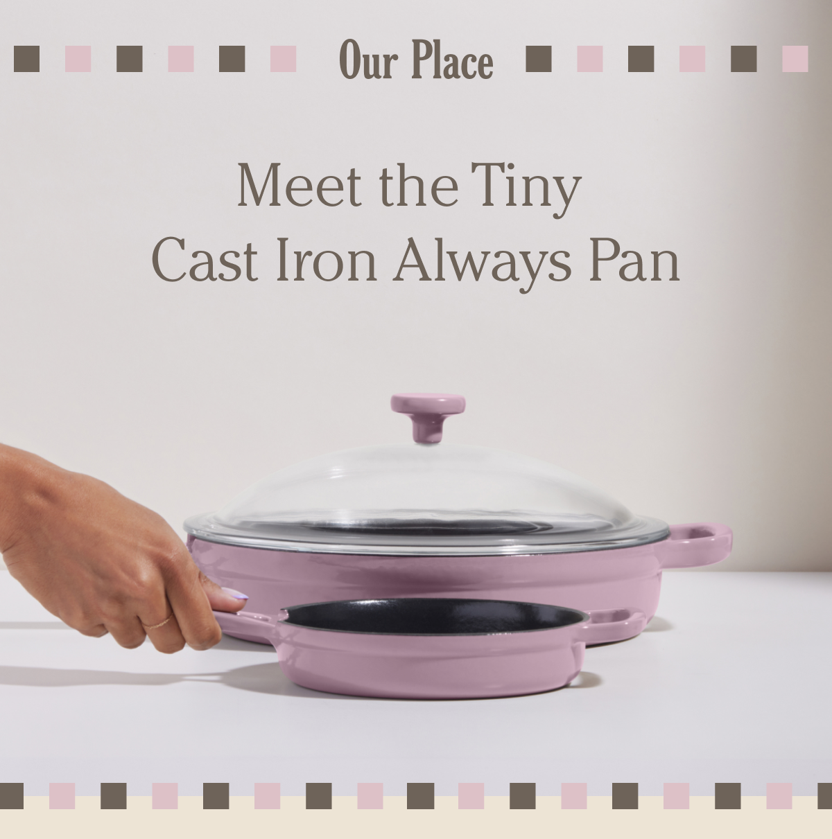 Our Place: 🍳 The Tiny Cast Iron Always Pan is here! | Milled