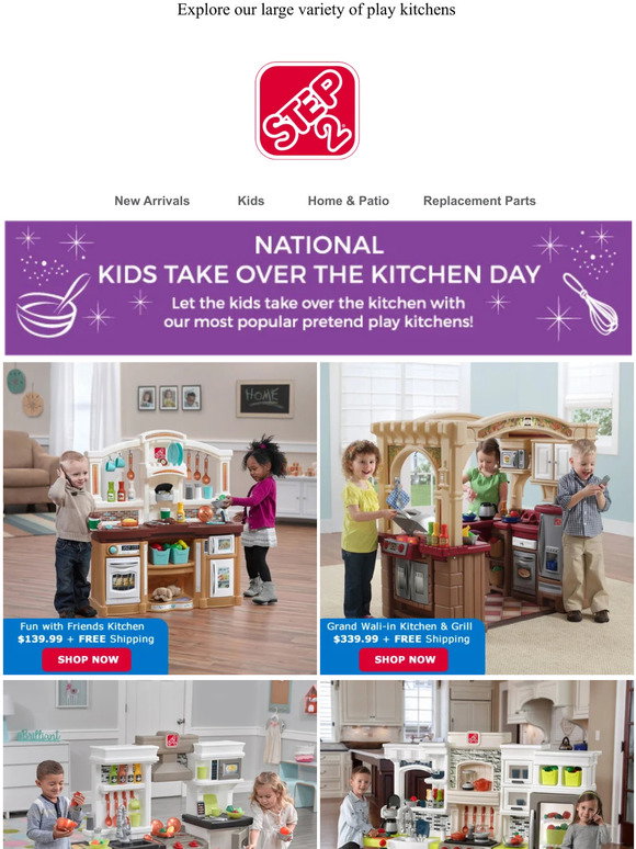 Step2: It's National Kids Take Over The Kitchen Day! 🍕🍰 | Milled