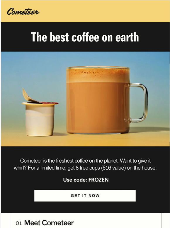 Cometeer: Coffee That Takes You To The Next Dimension | Milled