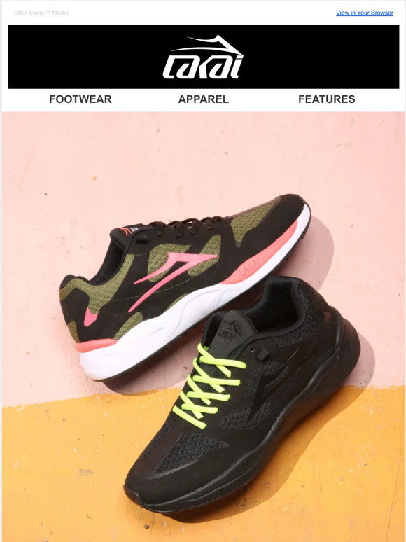 Lakai: New EVO 2.0 Colorways | Milled
