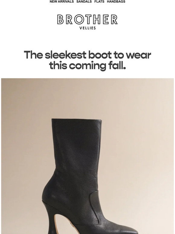 Brother Vellies: The sleekest boot is back in stock. | Milled