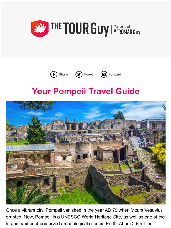 The Tour Guy: Have You Ever Visited Pompeii? | Milled