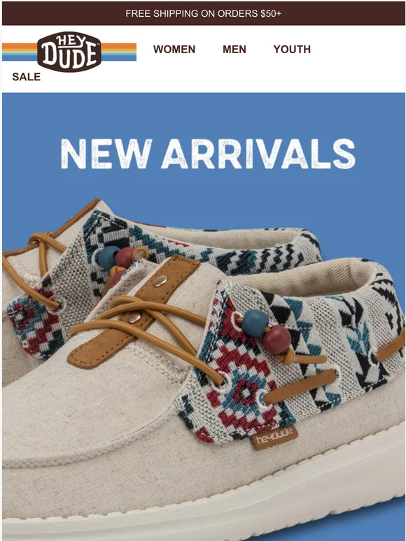 Hey Dude: New patterns and prints are here. | Milled