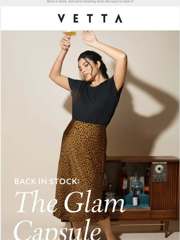 VETTA: Outfit Guide: The Glam Capsule ⚡️ | Milled