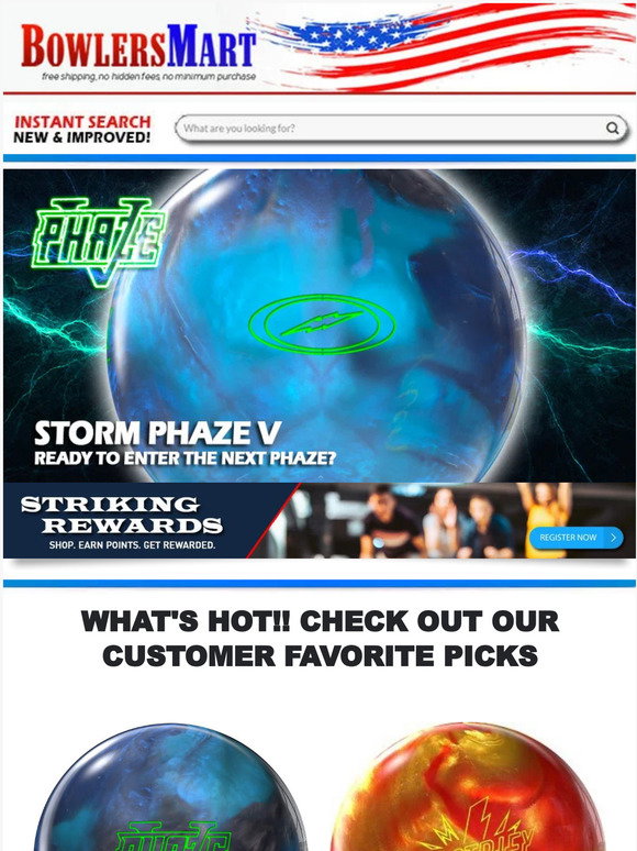 BowlersMart: ⚡ Introducing the New Storm Phaze V & Electrify Bowling ...