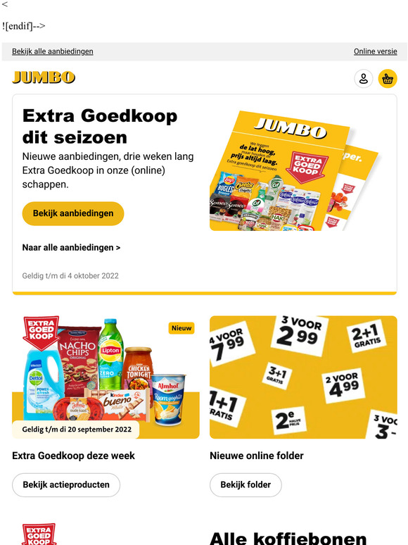 Jumbo Electronics: Nieuwe aanbiedingen, vier weken geldig | Milled