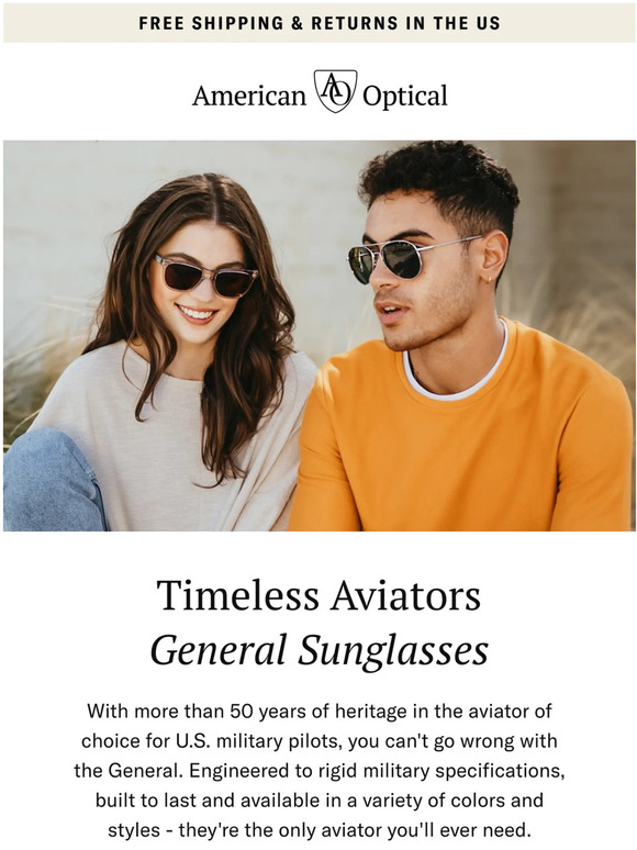 AO Eyewear: Timeless aviators that make a statement 🤩 | Milled