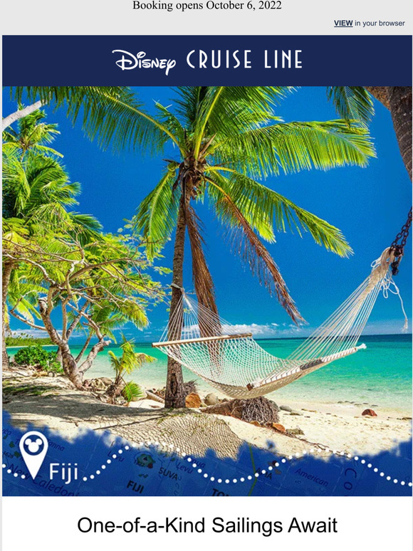 Disney Cruise Line: Just Announced: Rare itineraries from Disney Cruise ...