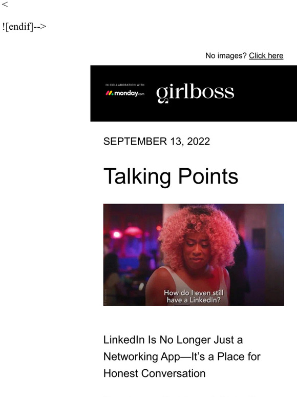 Girlboss: 💬 How personal is too personal? | Milled