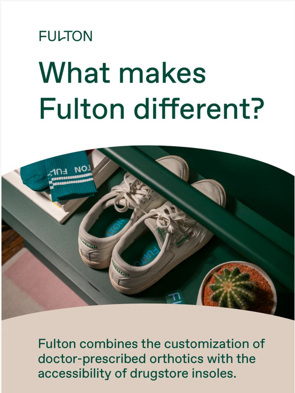 Fulton: They're here! The world's most comfortable insoles | Milled