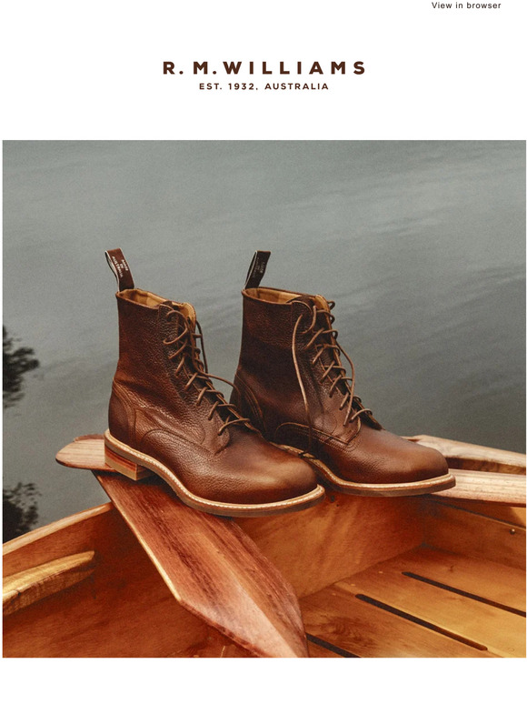 R.M Williams: Meet the Risden Boot | Milled