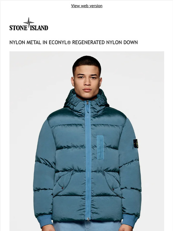 Stone Island: Nylon Metal In Econyl® regenerated Nylon | Milled