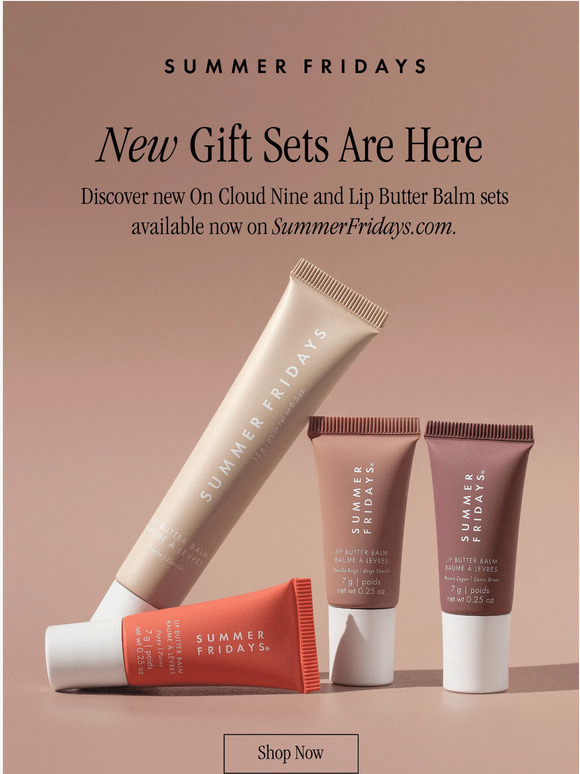 Summer Fridays: Holiday Gift Sets are here! | Milled