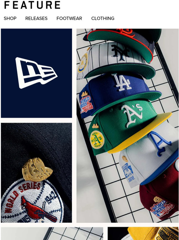 Feature: Available Now: New Era Logo History 🧢 | Milled