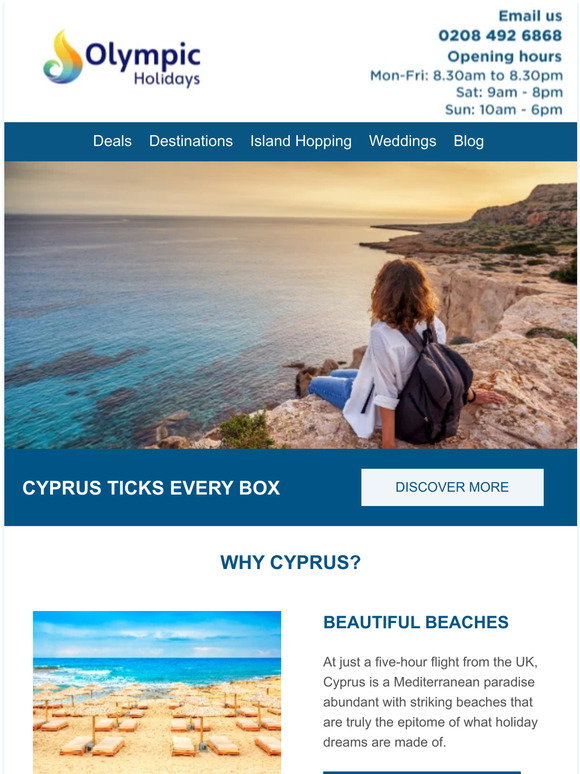Olympic Holidays: Cyprus ticks all the boxes ☑️ ️ | Milled