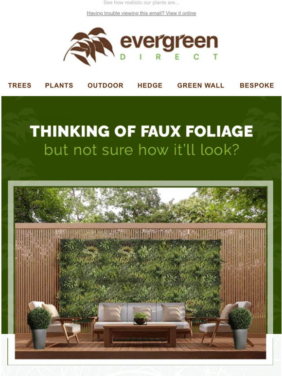 evergreen direct: Hack to instantly transform your space | Milled