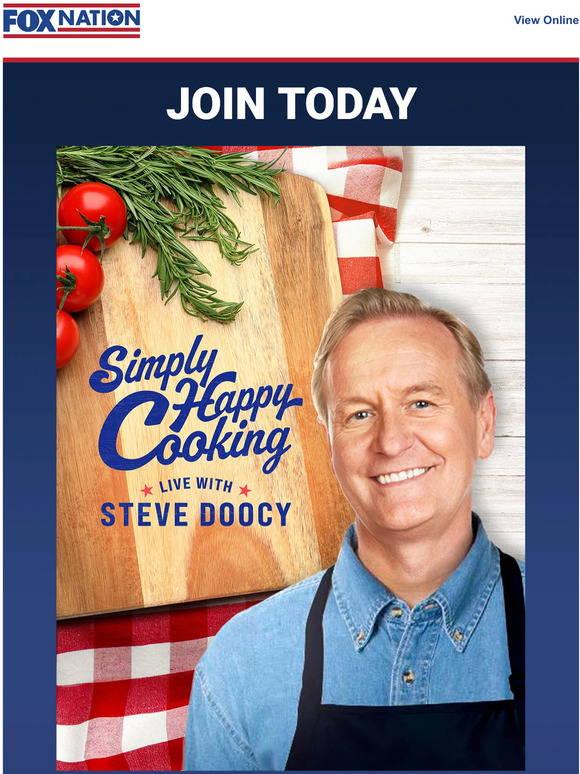 Fox News: Join Steve Doocy for a Live Cookalong Event | Milled