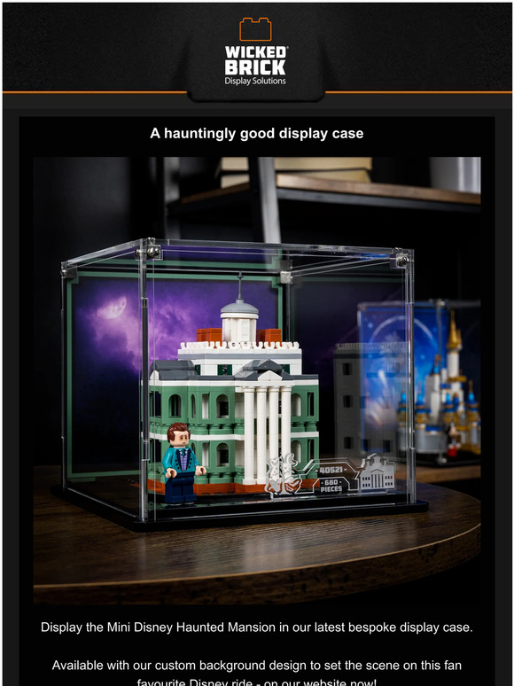 Wicked Brick: Display the Disney Haunted Mansion 👻 | Milled