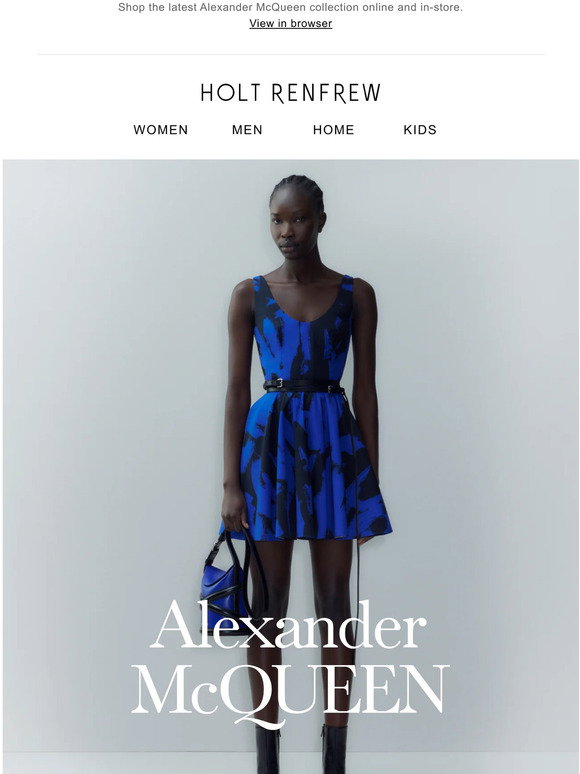 Holt Renfrew: Alexander McQueen Pre-Fall 2022 Womenswear | Milled