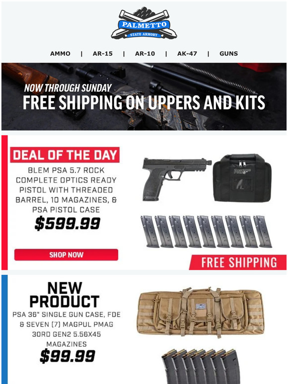 Palmetto State Armory: New Product Alert! | Flat Dark Earth PSA 36 ...