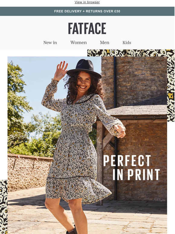 Fat Face: Perfect In Print | Milled