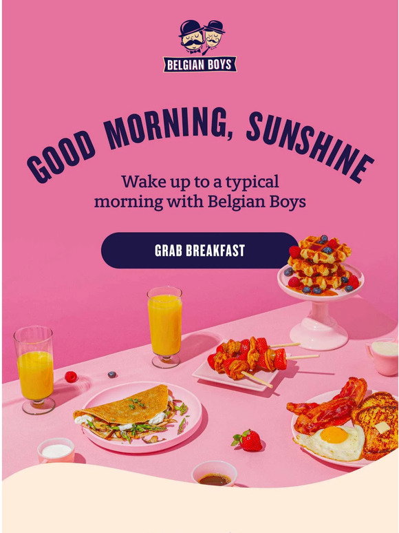 Belgian Boys: Breakfast to impress 💅 | Milled