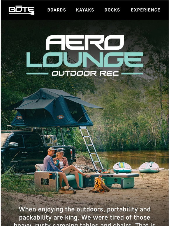 BOTE: Camping Furniture Just Got An Upgrade | Milled