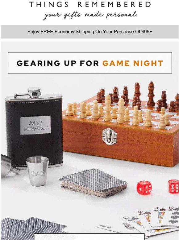 Things Remembered: Everything You Need For Game Night! | Milled