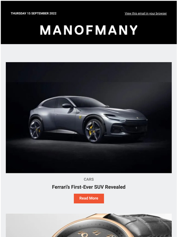 Man of Many: Ferrari’s First-Ever SUV Revealed & more | Milled