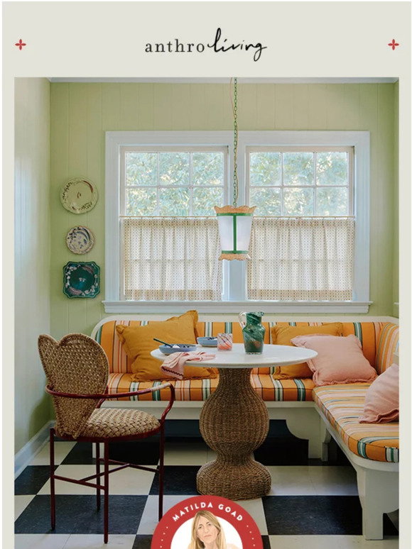 Anthropologie: our NEW collab: Matilda Goad & Co. | Milled