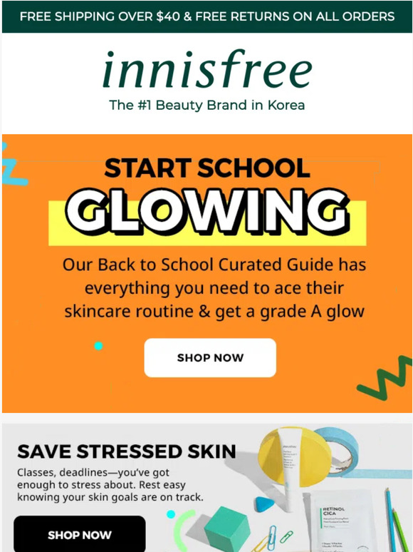 innisfree: Our Back to School Curated Guide is Here! | Milled