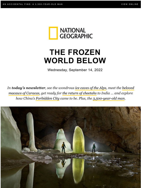 National Geographic: These ice caves tell our story | Milled