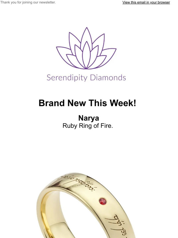 Serendipity Diamonds: Ruby Ring Of Fire 🔥 | Milled