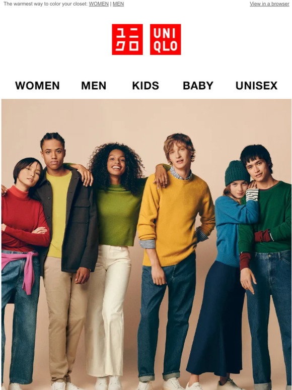 UNIQLO: Sweaters to brighten up the cold | Milled