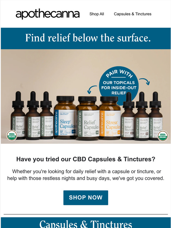 Apothecanna: Find relief below the surface | Milled