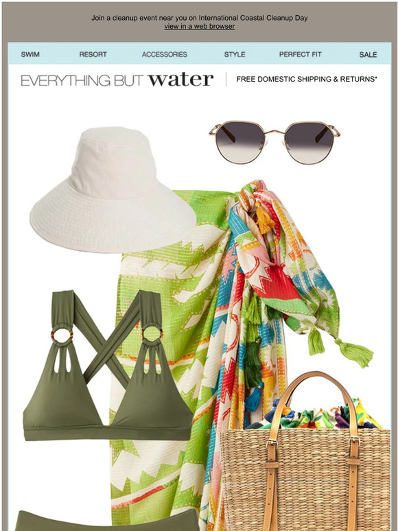 Everything But Water: Plan your getaway look now | Up to 70% off select ...