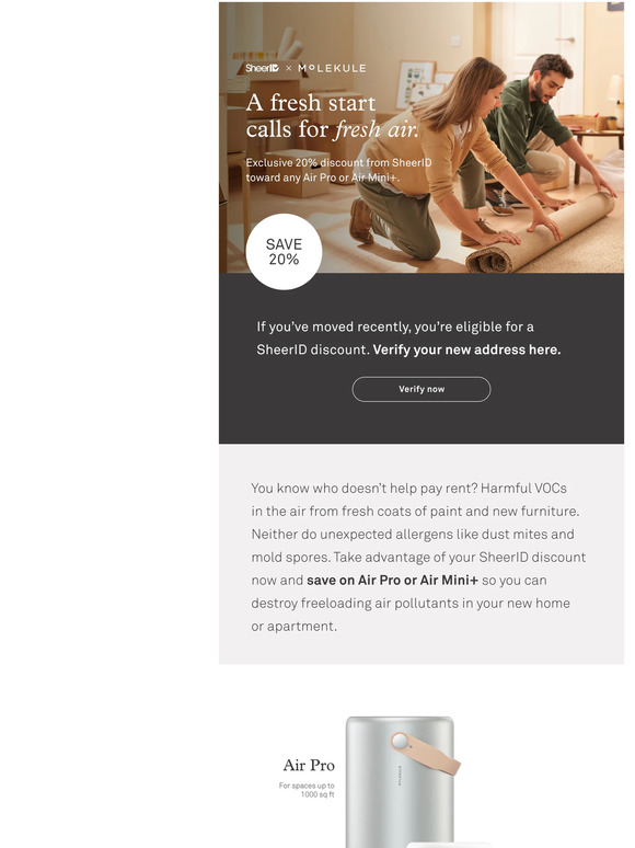 Molekule: Fresh air for your new home | Milled