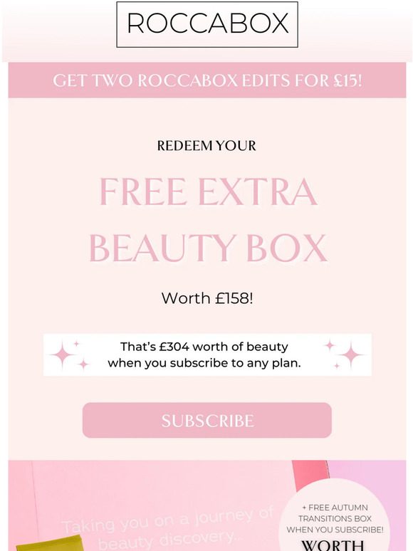 Roccabox: Redeem your FREE beauty box! | Milled