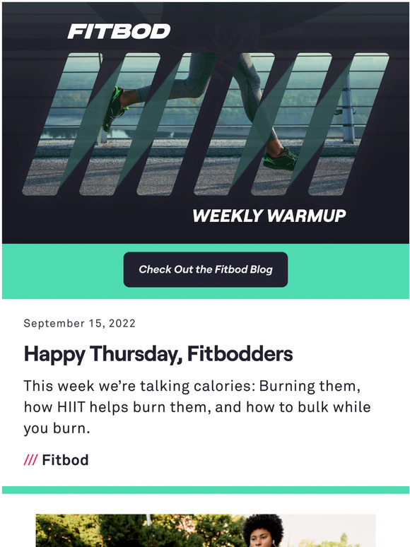 Fitbod Burning Calories [weekly Warmup] Milled